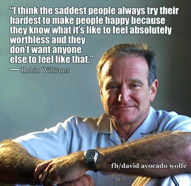 Robin Williams on Depression | [QUOTES] | Ann's Corner