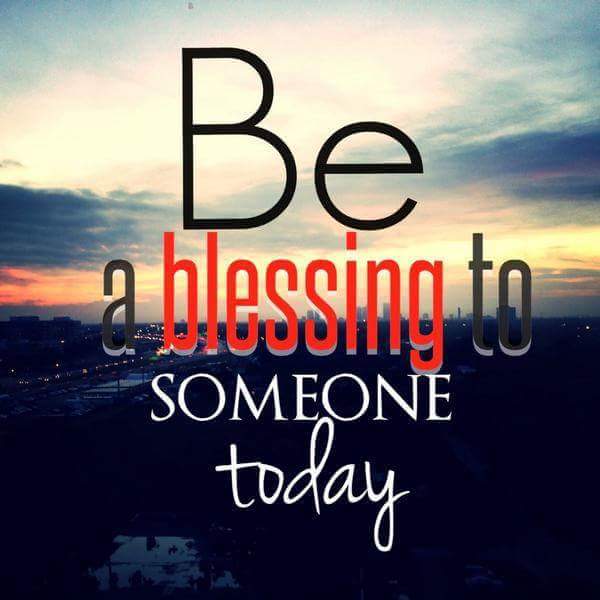 Be A Blessing | Ann's Corner